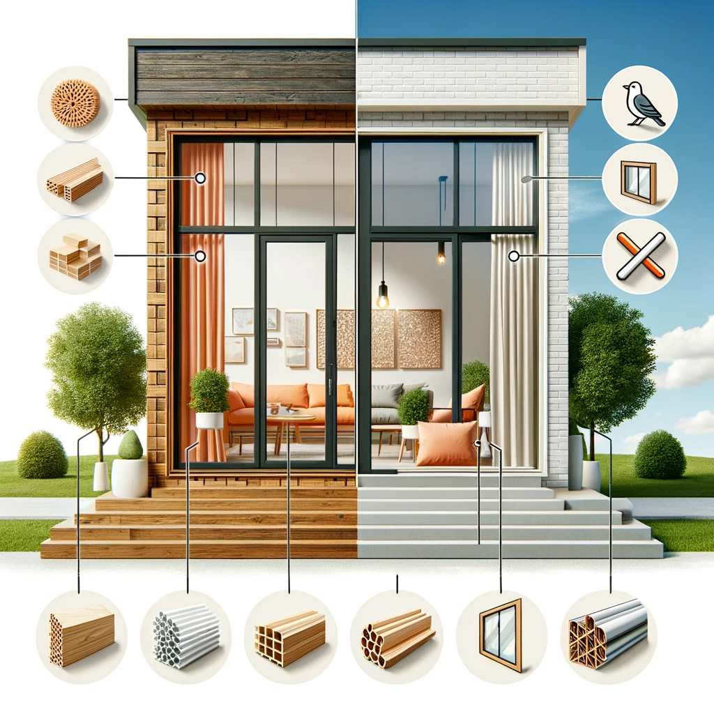 Vantaggi e svantaggi degli infissi in legno rispetto ad altri materiali